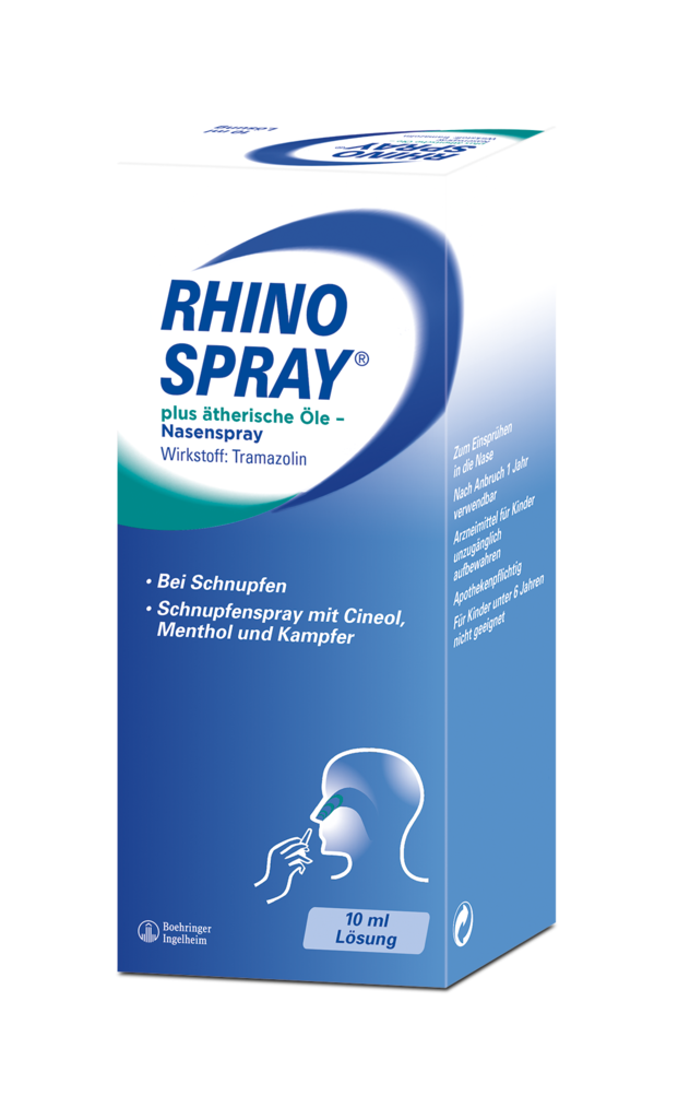 Rhinospray Plus ätherische Öle - Nasenspray von Boehringer Ingelheim
